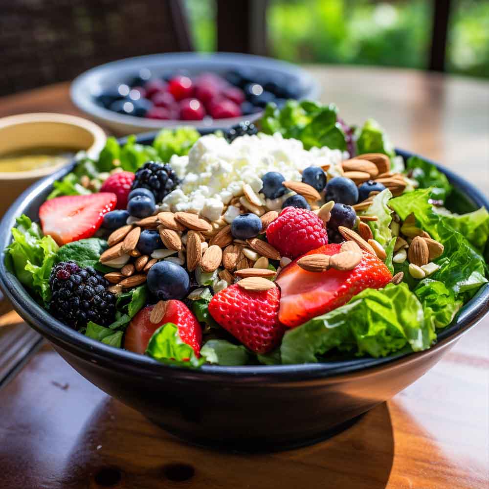 Fresh Berry Salad with Balsamic Dressing – Beleefy